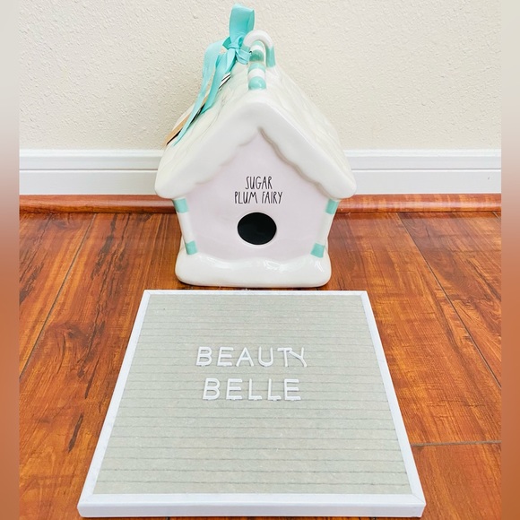 Rae Dunn | Holiday | Rae Dunn Sugar Plum Fairy Bird House | Poshmark